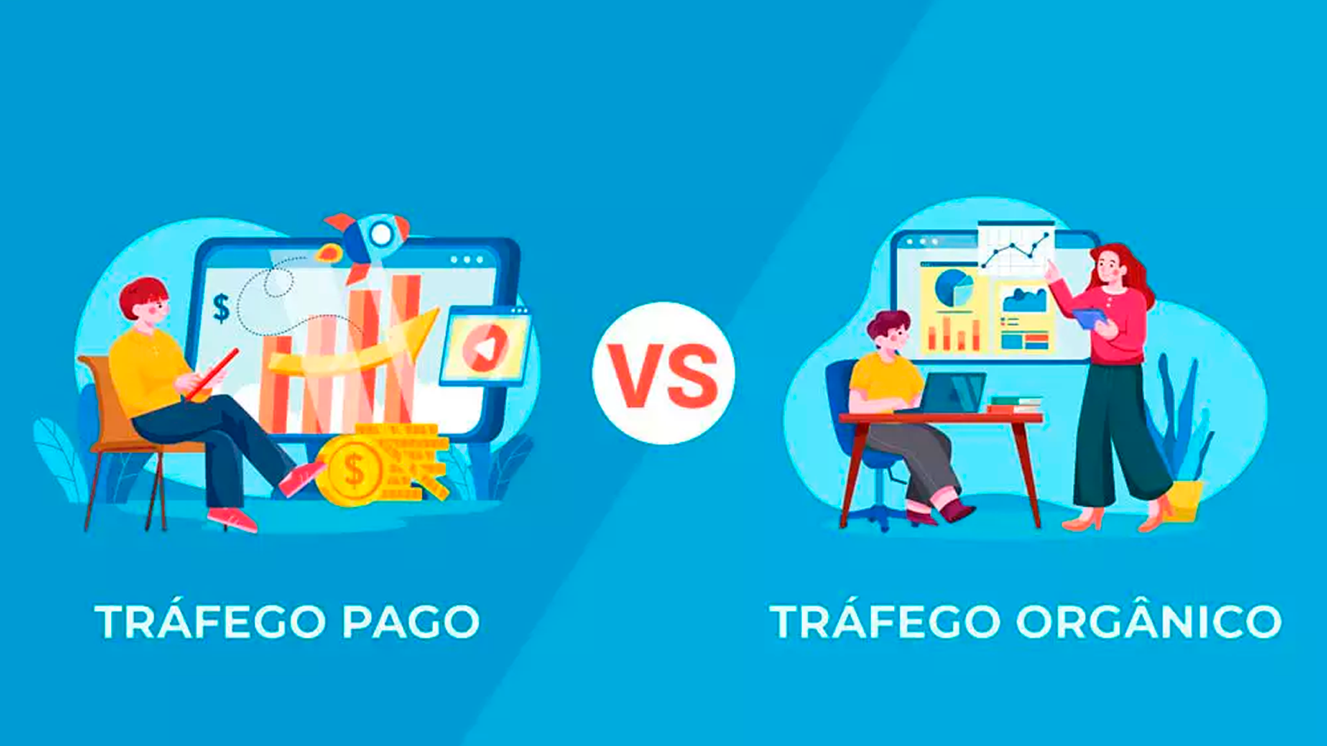 Comparação Sobre Tráfego Orgânico E Tráfego Pago Em 2023 Comparação Sobre Tráfego Orgânico E Tráfego Pago Em 2023